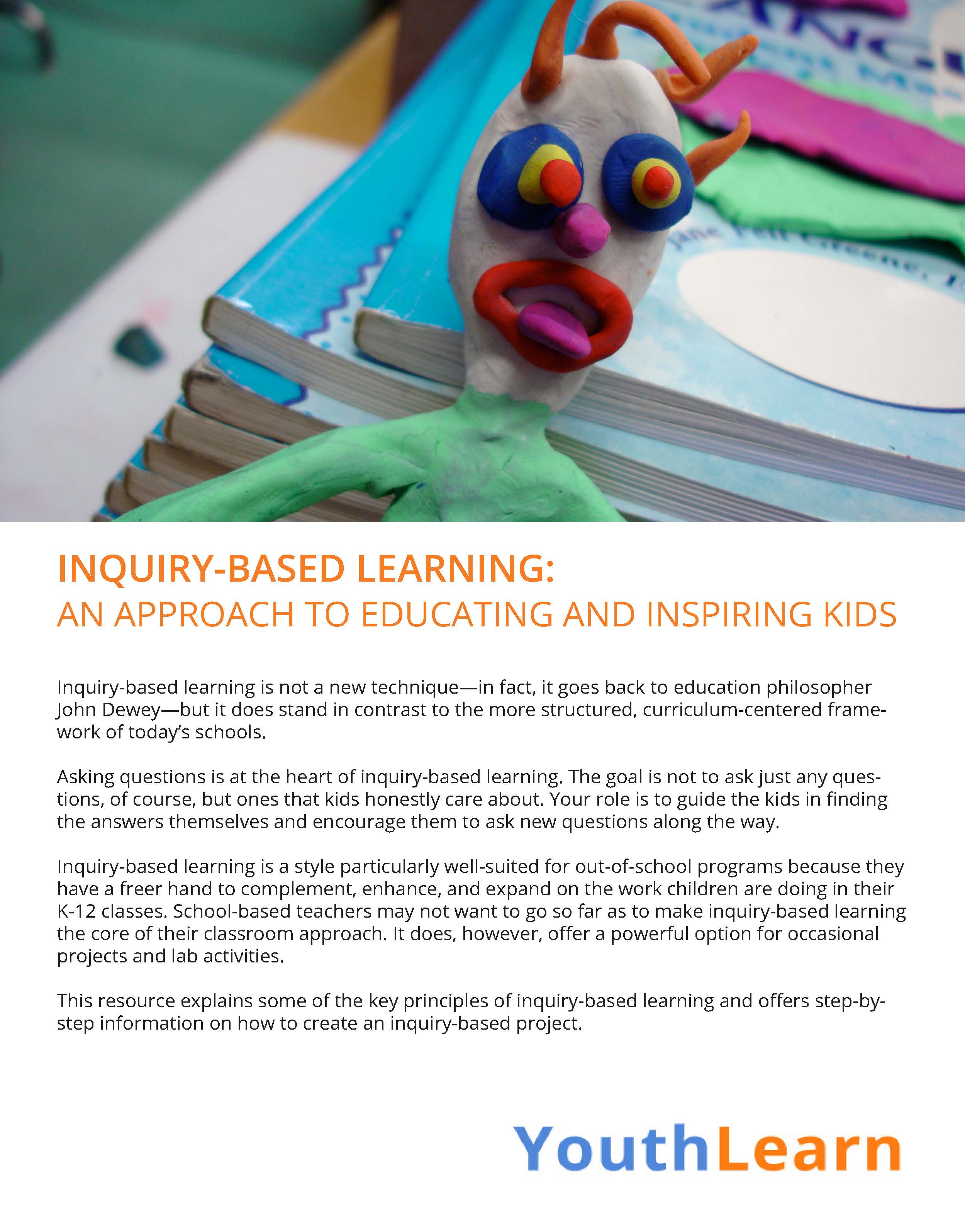 YouthLearn Inquiry Based Learning YouthLearn Inquiry Based Learning