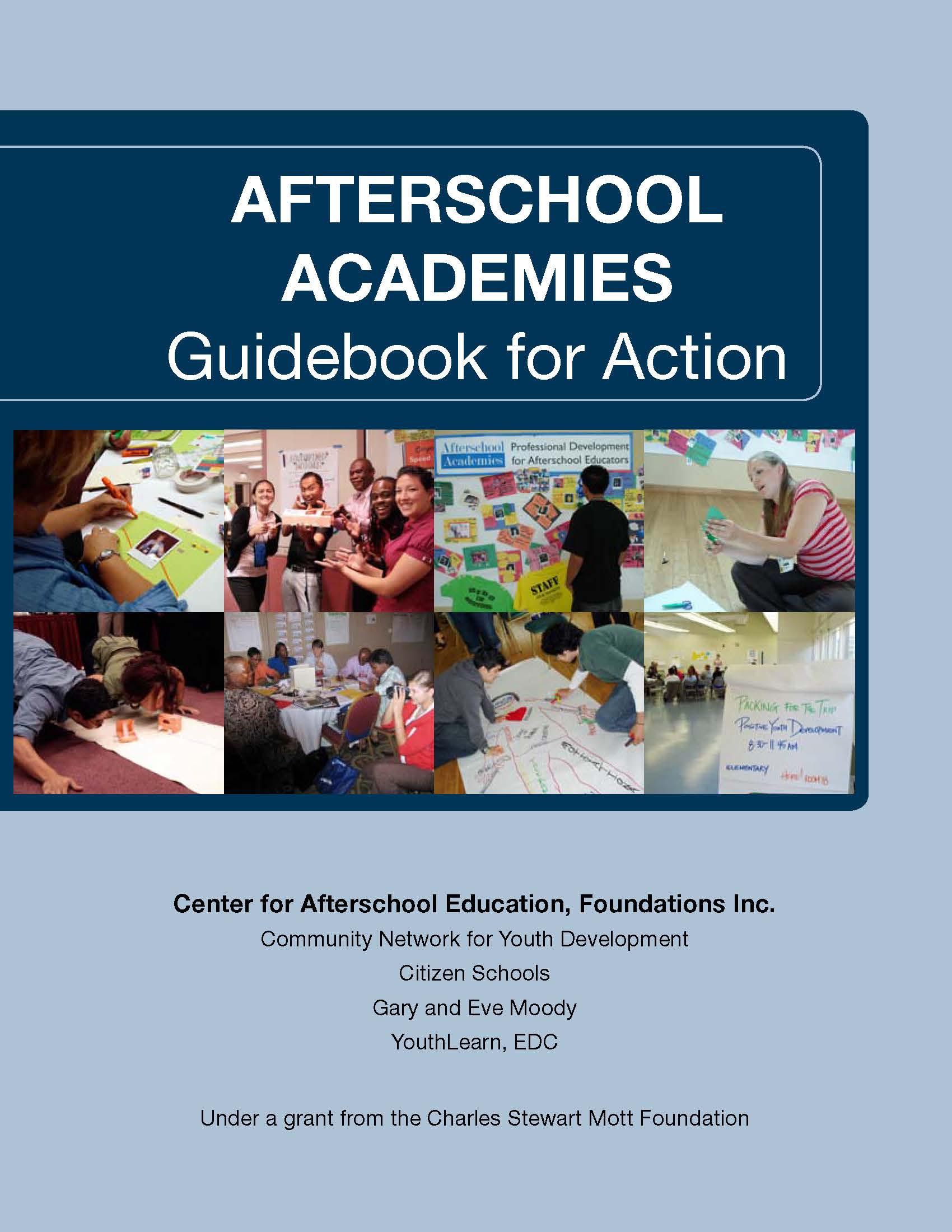 YouthLearn » Afterschool Academies Guidebook for Action